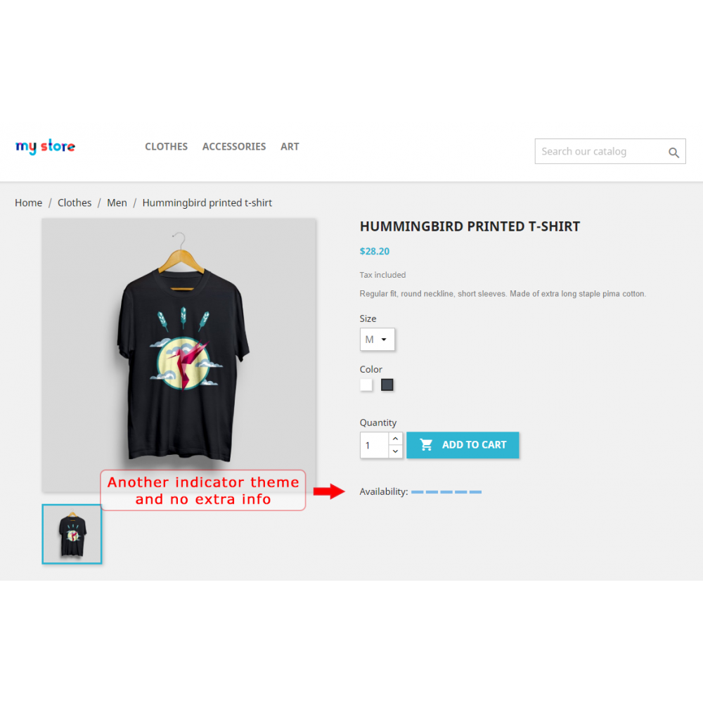 Product Availability Indicator - PrestaShop module