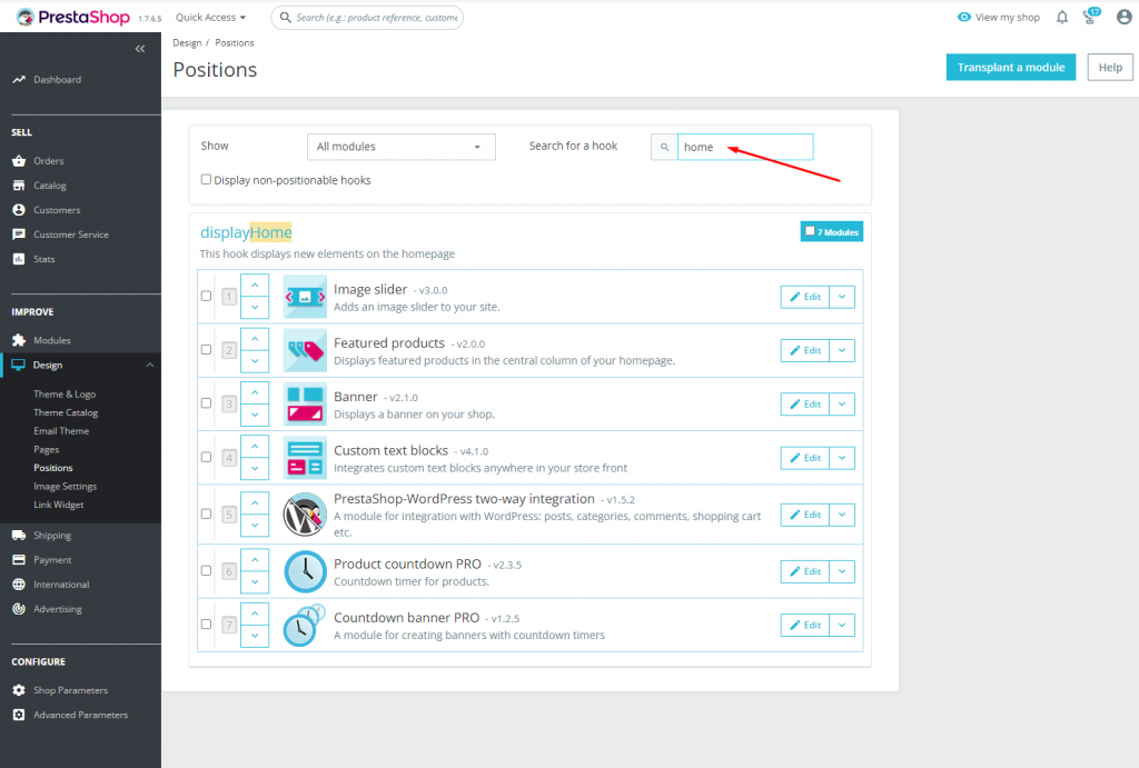 How to change order of modules in a hook in PrestaShop – PrestaShop ...